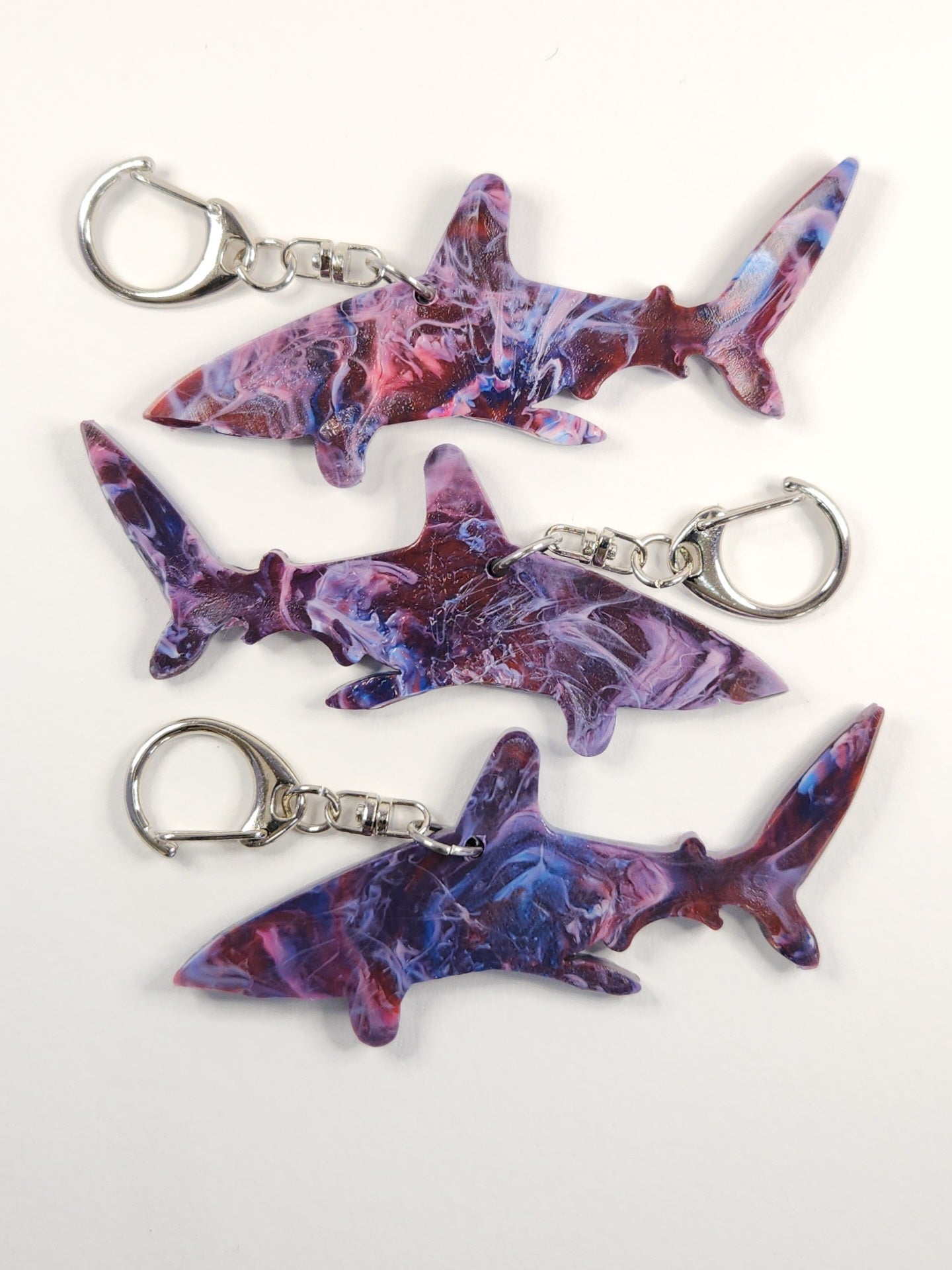 Shark Keyring – Upcycled Plastic